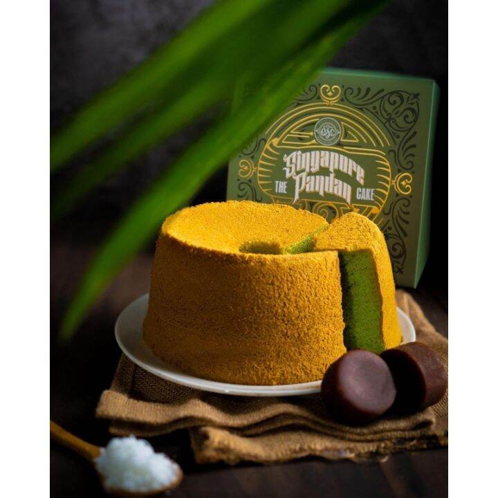 Old Seng Choong Pandan Chiffon Cake 275g Lazada Singapore