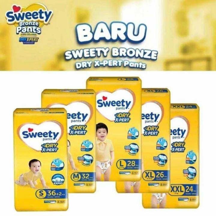 SWEETY BRONZE DRY X-Pert all size | Lazada Indonesia
