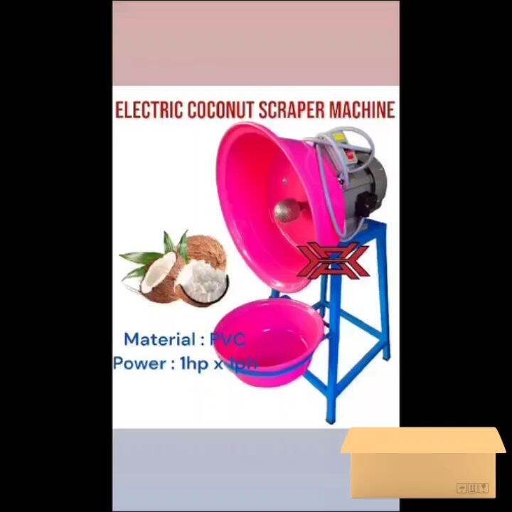 HINCO ELECTRIC COCONUT SCRAPER MACHINE / MESIN PARUT KELAPA | Lazada