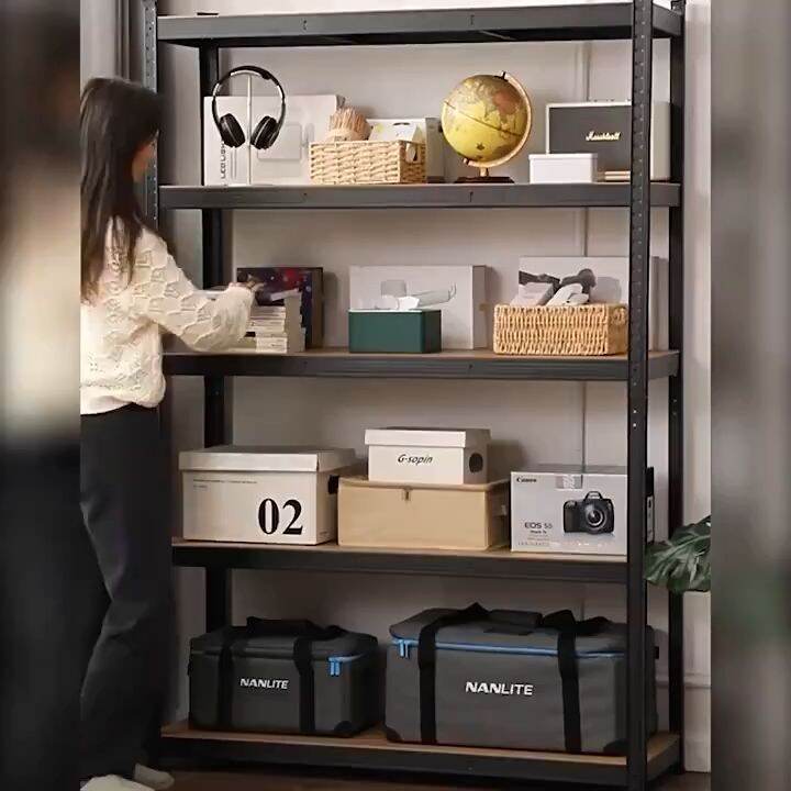 【3 Years Warranty】Boltless Steel Rack Shelves Racks 5 layer Steel Rack ...