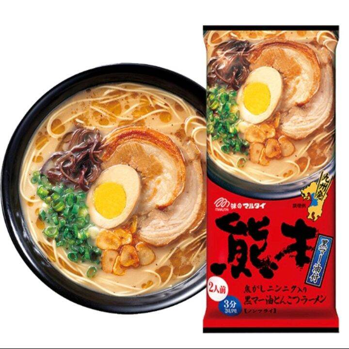 Marutai Kumamoto Kuro Mayu Tonkotsu Ramen 2 servings | Lazada PH