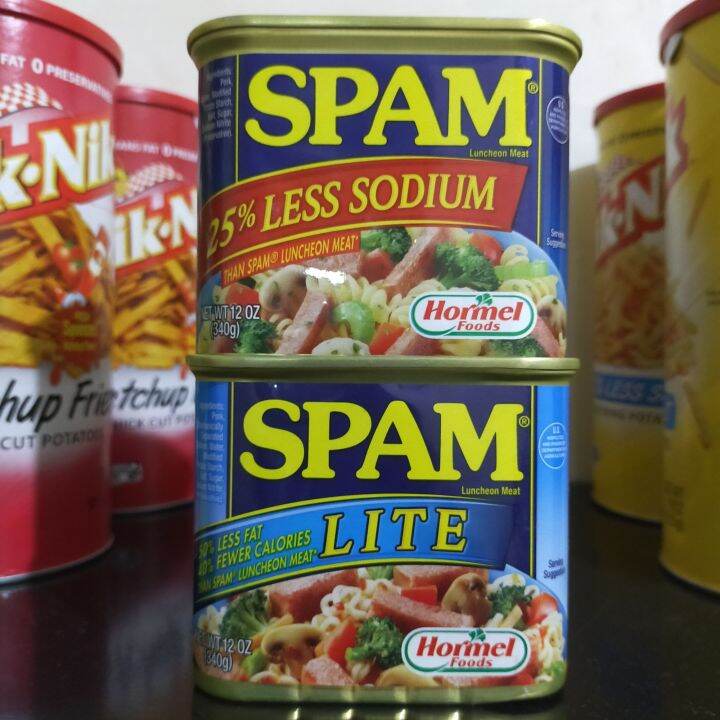 Spam 340g ( lite, original. 25% less sodium) | Lazada PH