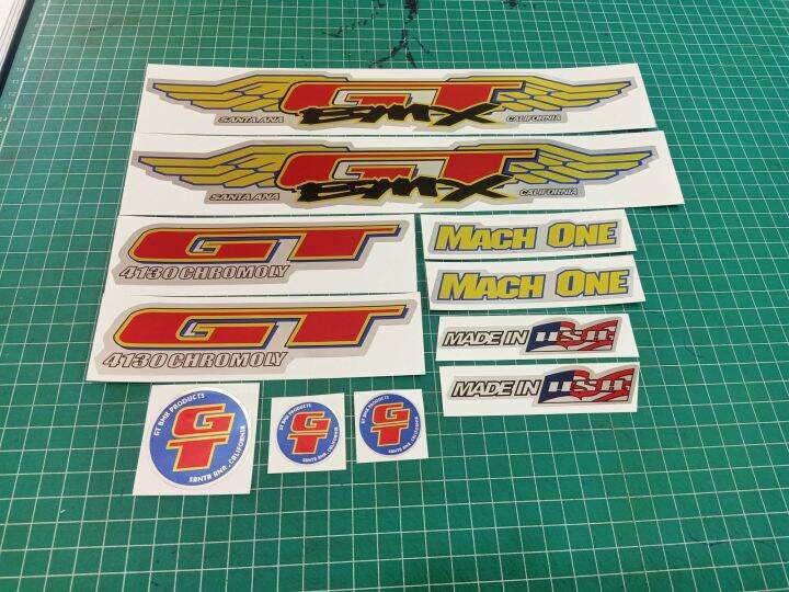 stiker sepeda GT mach one | Lazada Indonesia