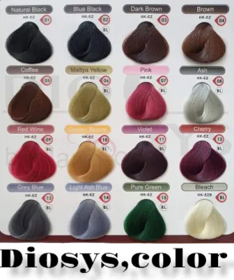 DIOSYS HAIR COLOR PERMANENT 100 ML | Lazada Indonesia