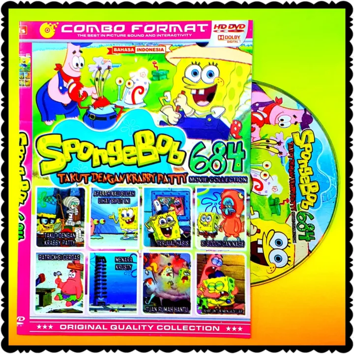 KASET DVD FILM SPONGEBOB TERBARU DUBBING BAHASA INDONESIA-KASET DVD FILM SPONGEBOB-FILM ...