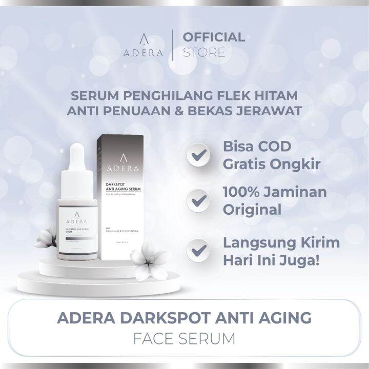 SERUM ADERA FACE SERUM DARK SPOT ORIGINAL | Lazada Indonesia