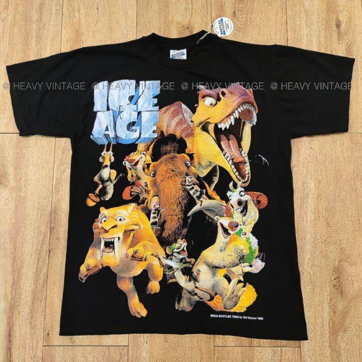 ICE AGE ANIMATION MOVIE BOOTLEG เสื้อลายหนังการ์ตูนไอซ์เอจ | Lazada.co.th
