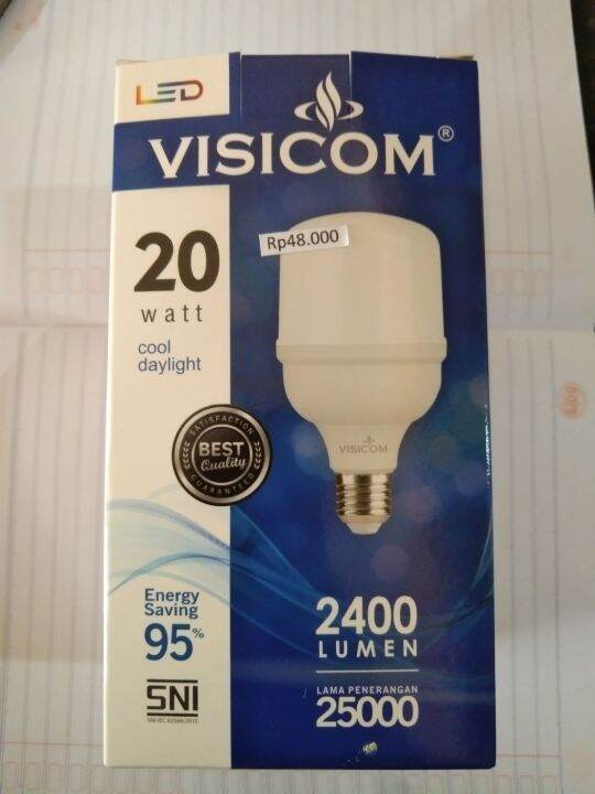 Led Visicom 20watt putih jumbo | Lazada Indonesia
