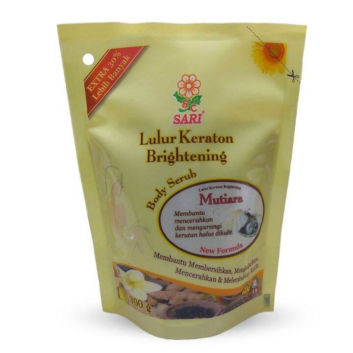 SARI Lulur Keraton Brigthning 300g | Lazada Indonesia