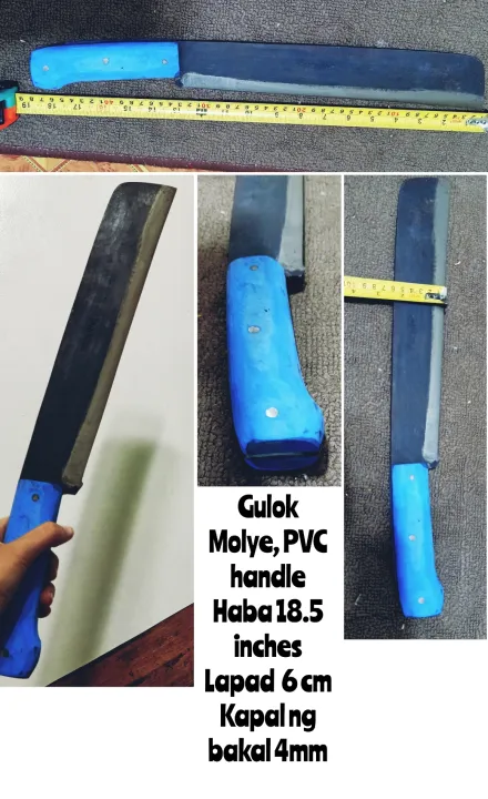 Itak/Gulok PVC handle Molye anb bakal May subo | Lazada PH