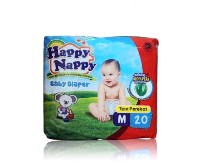 HAPPY NAPPY BABY DIAPERS M20 | Lazada Indonesia