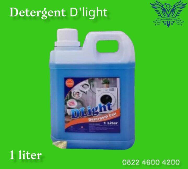 Liquid Detergen D'Light Detergent Cair 1Liter | Lazada Indonesia