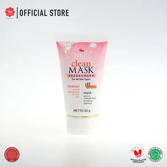 VIVA - WHITE CLEAN & MASK NORMAL | Lazada Indonesia