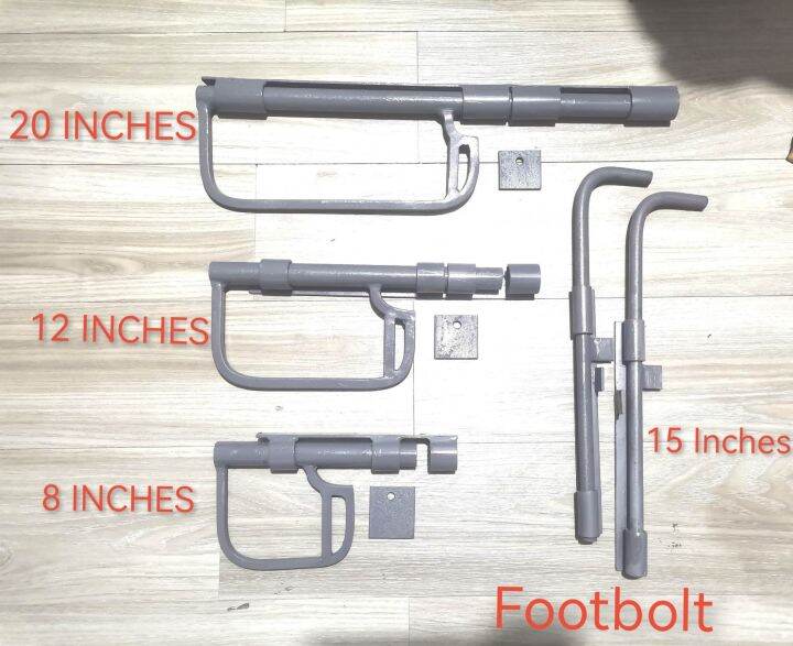 Barrel Bolt Gate lock Small - Extra Large Heavy Duty Solid Steel ...