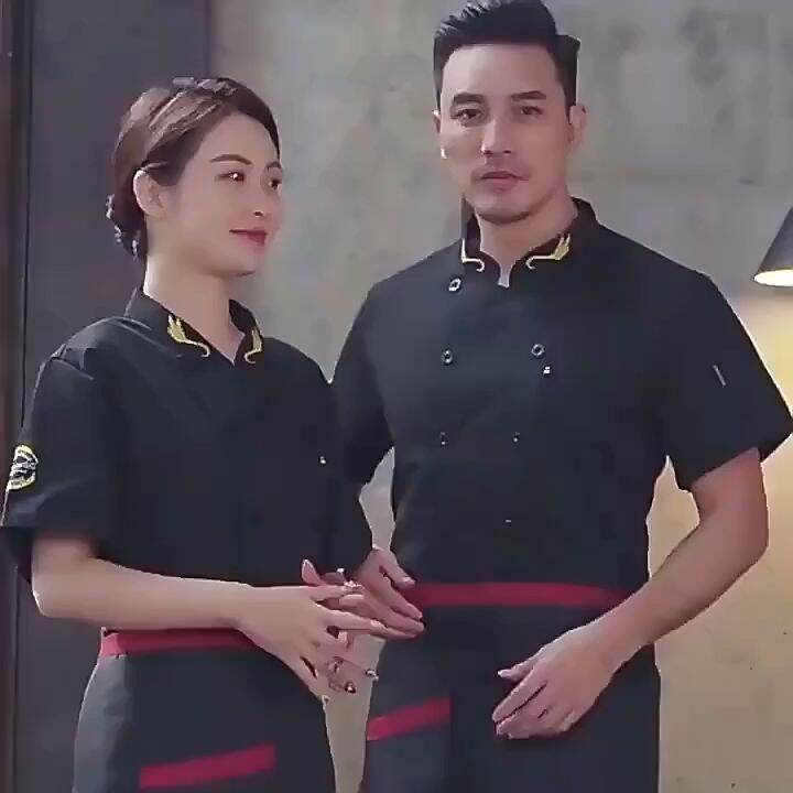 1PC Cooking Work Clothes Men/women Overalls Restaurant Catering Chef ...