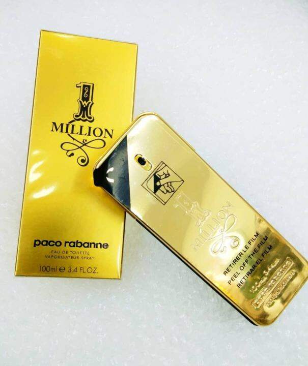 Original Paco Rabanne 1 (One) Million (M) EDT 100ml | Lazada
