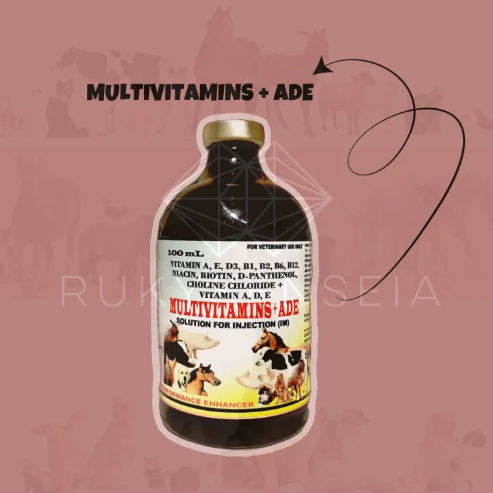 MULTIVITAMINS + ADE FOR ANIMALS Free syringe 1cc | Lazada PH