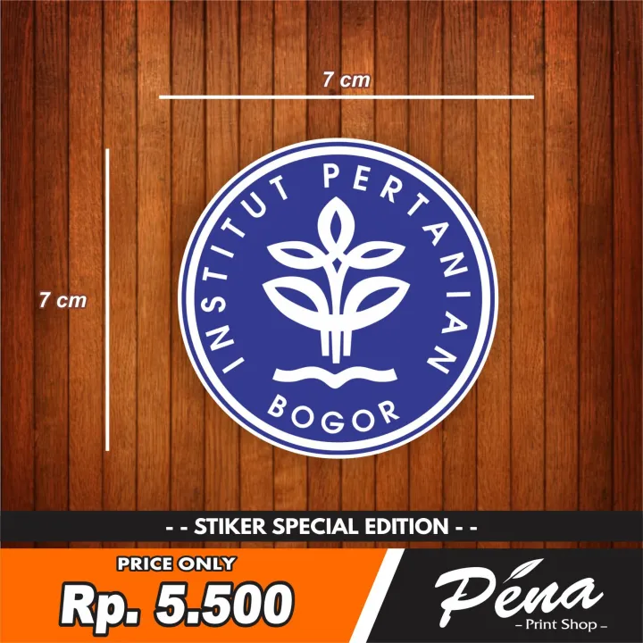Sticker Stiker IPB Institut Pertanian Bogor | Lazada Indonesia