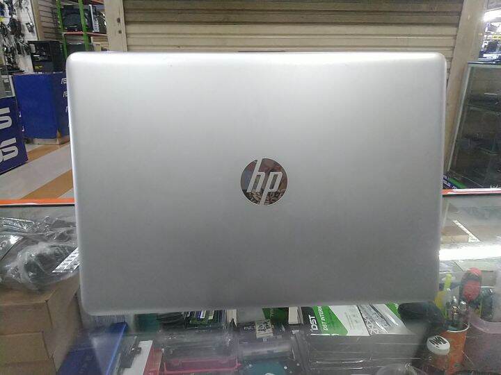 Laptop HP Silver Amd E2-9000e Radeon R2, Ram 4gb hardisk 1000gb stylish ...