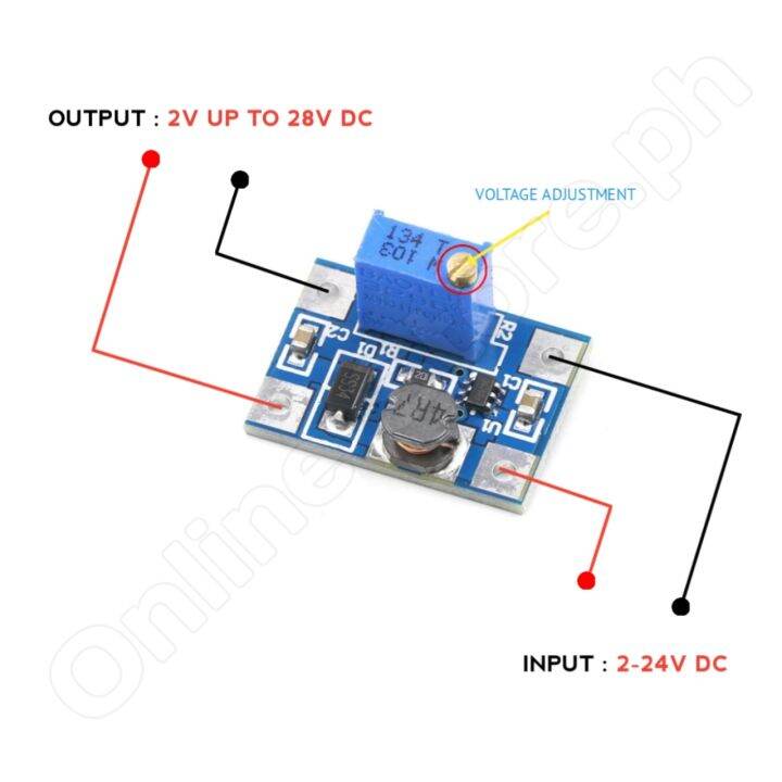 Step Up DC-DC Boost Converter Module Board 2A | XS1308 | Lazada PH