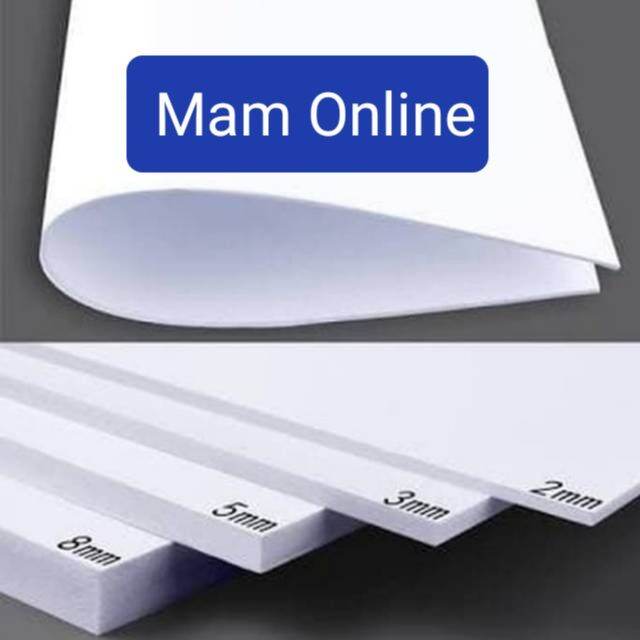 **Pvc foamboard 1mm uk 40cm x 60cm. isi 2 lembar | Lazada Indonesia