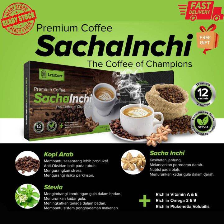 Premium Coffee Sacha Inchi LETS CARE | Lazada