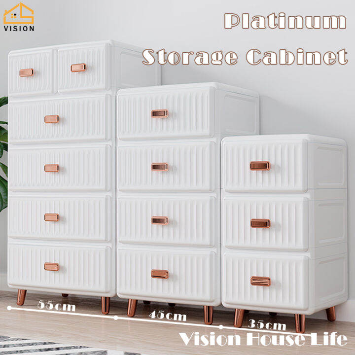 Vision Floor-standing Drawer Storage Cabinet Nordic Wardrobe Storage ...