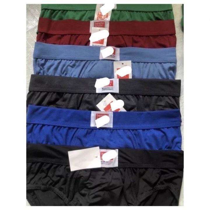 Classic A ( BENCH ) 12pcs Assorted Color Brief For Men | Lazada PH