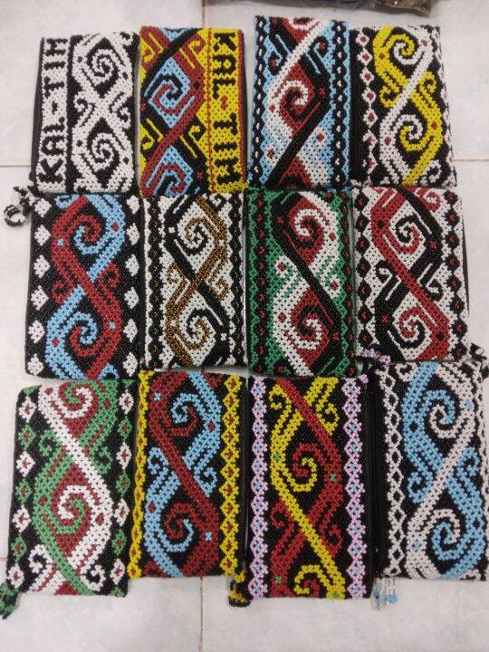 Dompet manik khas kalimantan ukuran besar | Lazada Indonesia