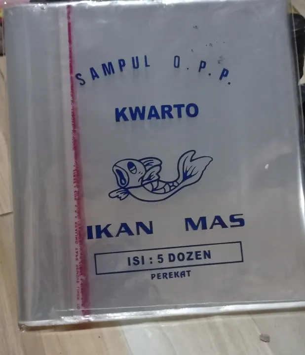 Sampul Buku Plastik Kwarto 1 Pak 5 Dozen 60 Lembar Lazada Indonesia