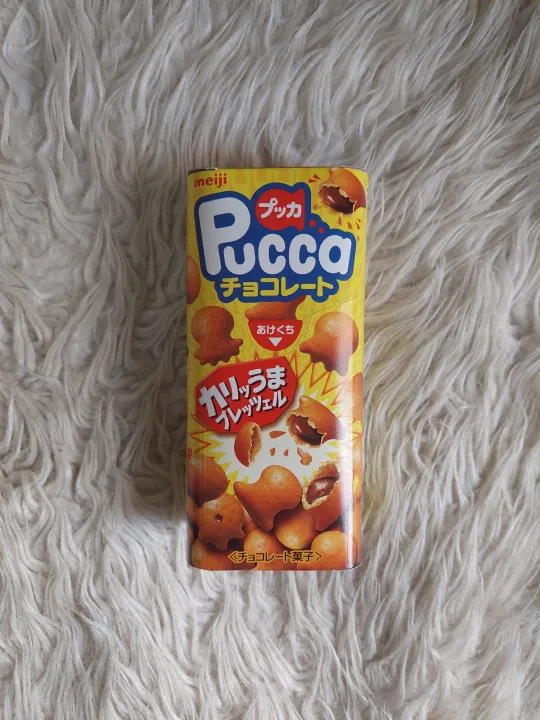 Meiji Pucca Chocolate Biscuit | Lazada PH