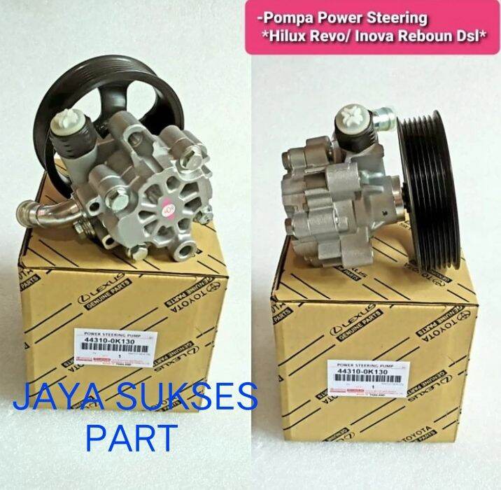 pompa power steering hilux revo / innova reborn diesel 44310-0K130 Original | Lazada Indonesia