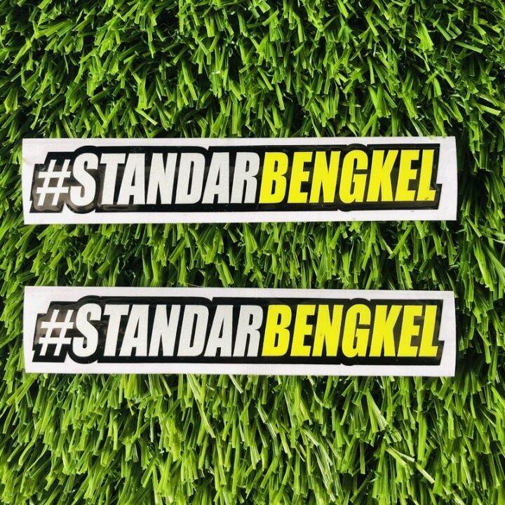 Cutting Sticker Standar Bengkel Bahan Reflektif | Lazada Indonesia