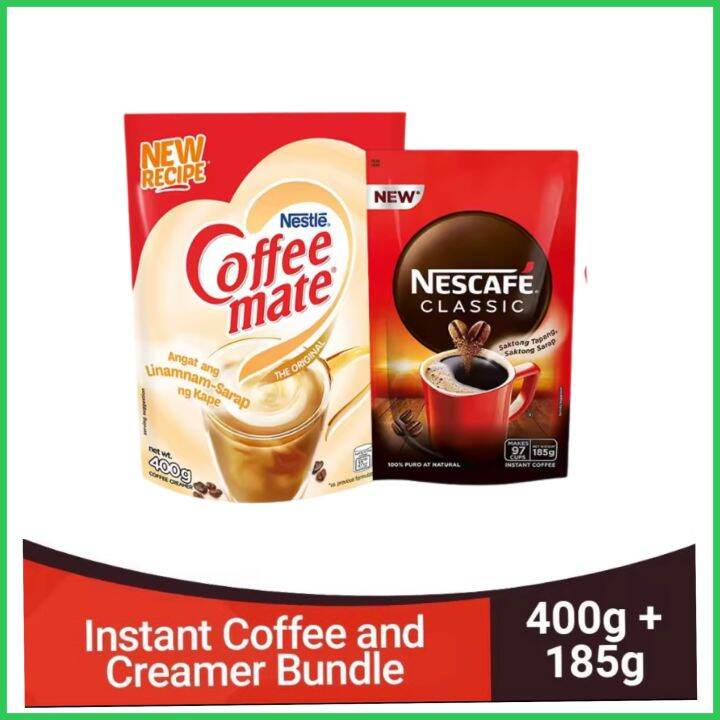 NESTLĒ Instant Coffee 185g & Coffee Creamer 400g Bundle Deal | Lazada PH