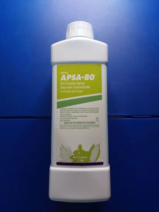 APSA-80 (1 liter) ALL PURPOSE SPRAY ADJUVANT CONCENTRATE FPR CROPS AND ...