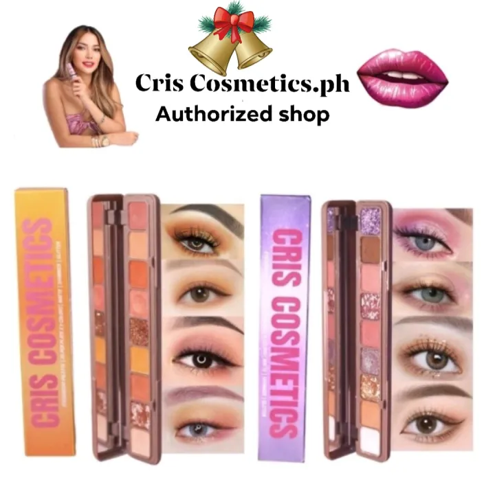(On Hand) Authentic EYESHADOW PALETTE by Cris Cosmetics | Lazada PH