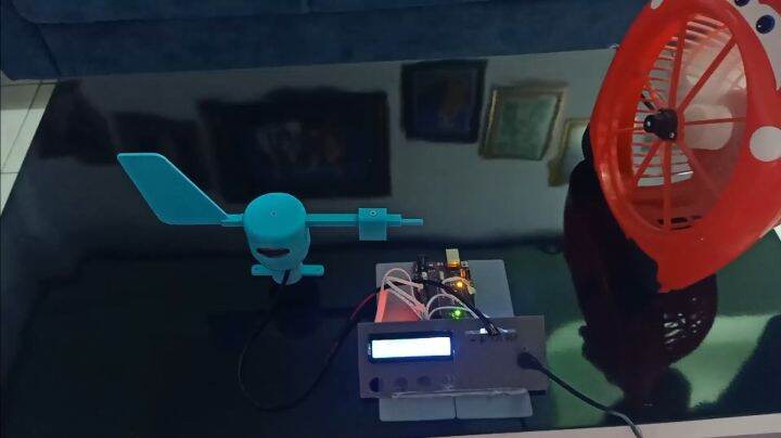 Zhafira Sensor Arah Angin Wind Direction Support Arduino Esp32 Nodemcu
