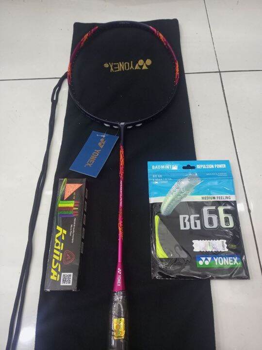 RAKET YONEX NANOFLARE 700 PINK(FREE PASANG SENAR)(FREE LOGO SENAR ...