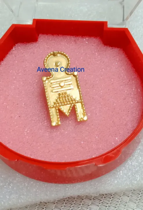 Sivan / Pattai Thali Gold Plated CUSTOMAdE real 916 gold design cutting ...