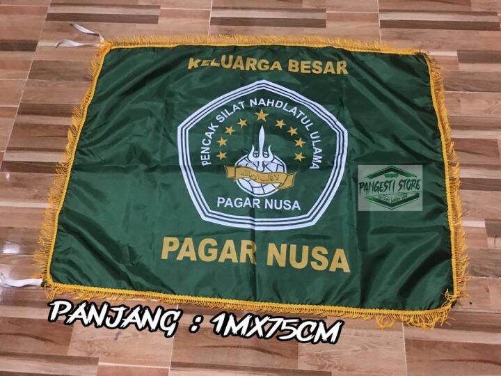 Bendera pagar nusa panjang 1m x75cm hijau | Lazada Indonesia