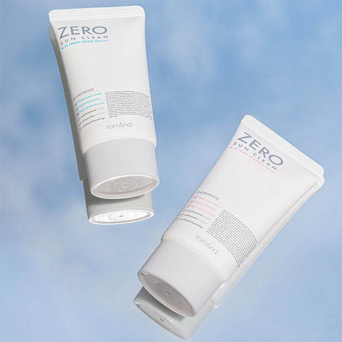 [100% Original] Rom&nd Zero Sun Clean SPF50+PA++++ 50g ROMAND | Lazada PH