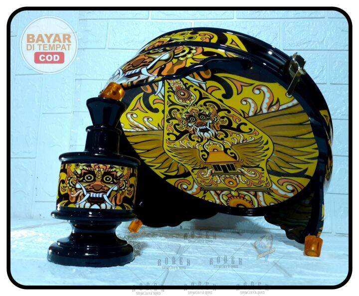 TEBOK LOVEBIRD PVC MOTIF WAYANG BARONG | Lazada Indonesia