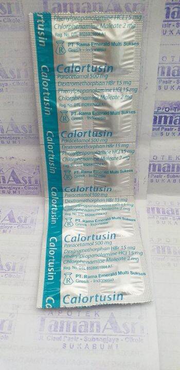 calortusin tablet | Lazada Indonesia