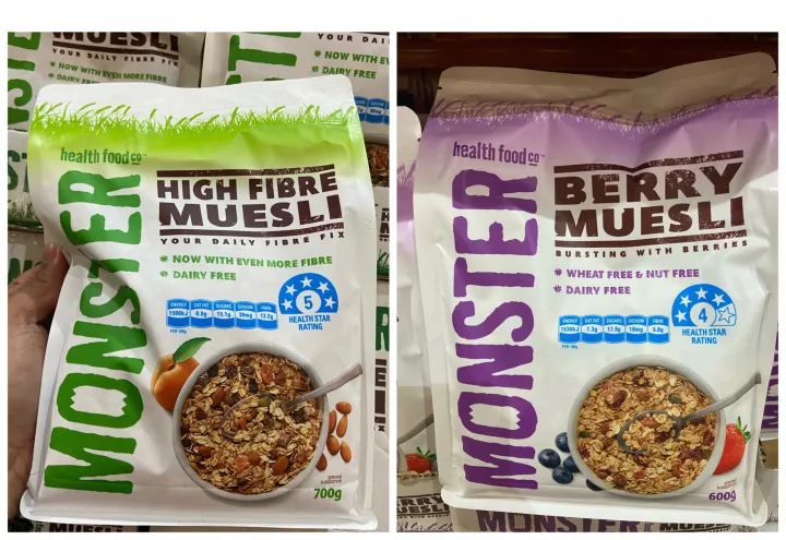 MONSTER HIGH FIBER & BERRY MUESLI | Lazada PH