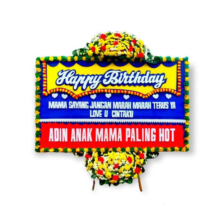 Karangan Bunga Papan Happy Birthday | Lazada Indonesia