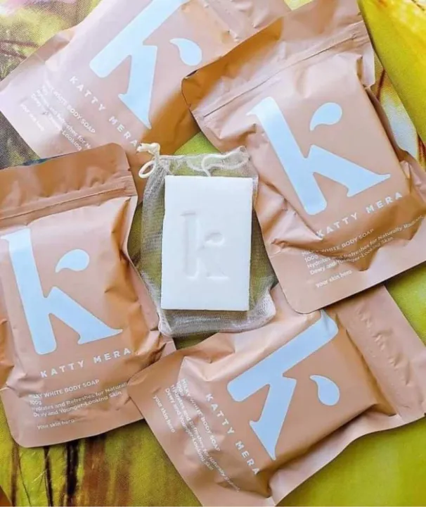 (With FREEBIES) Milky White Body Soap - Katty Mera | Lazada PH