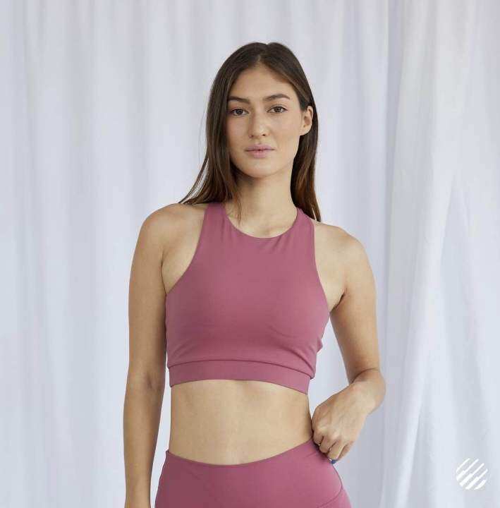 SIGNATURE BRA (LONG LINE BRA) - MID SUPPORT- BUTTER FABRIC | Lazada.co.th