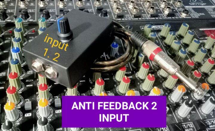 ANTI FEEDBACK MIC 2 INPUT | Lazada Indonesia