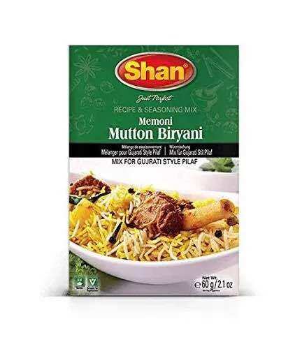 Mutton Biryani Masala Memoni Shan 60GM | Lazada