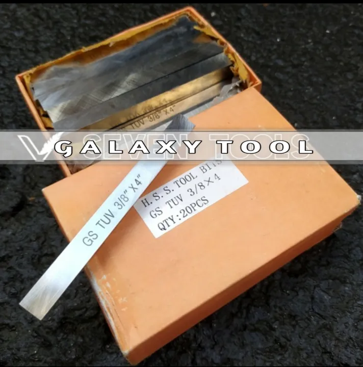 pahat bubut HSS 3/8 x 4 Inch GS TU Mata Pisau pahat bubut Square Tool ...